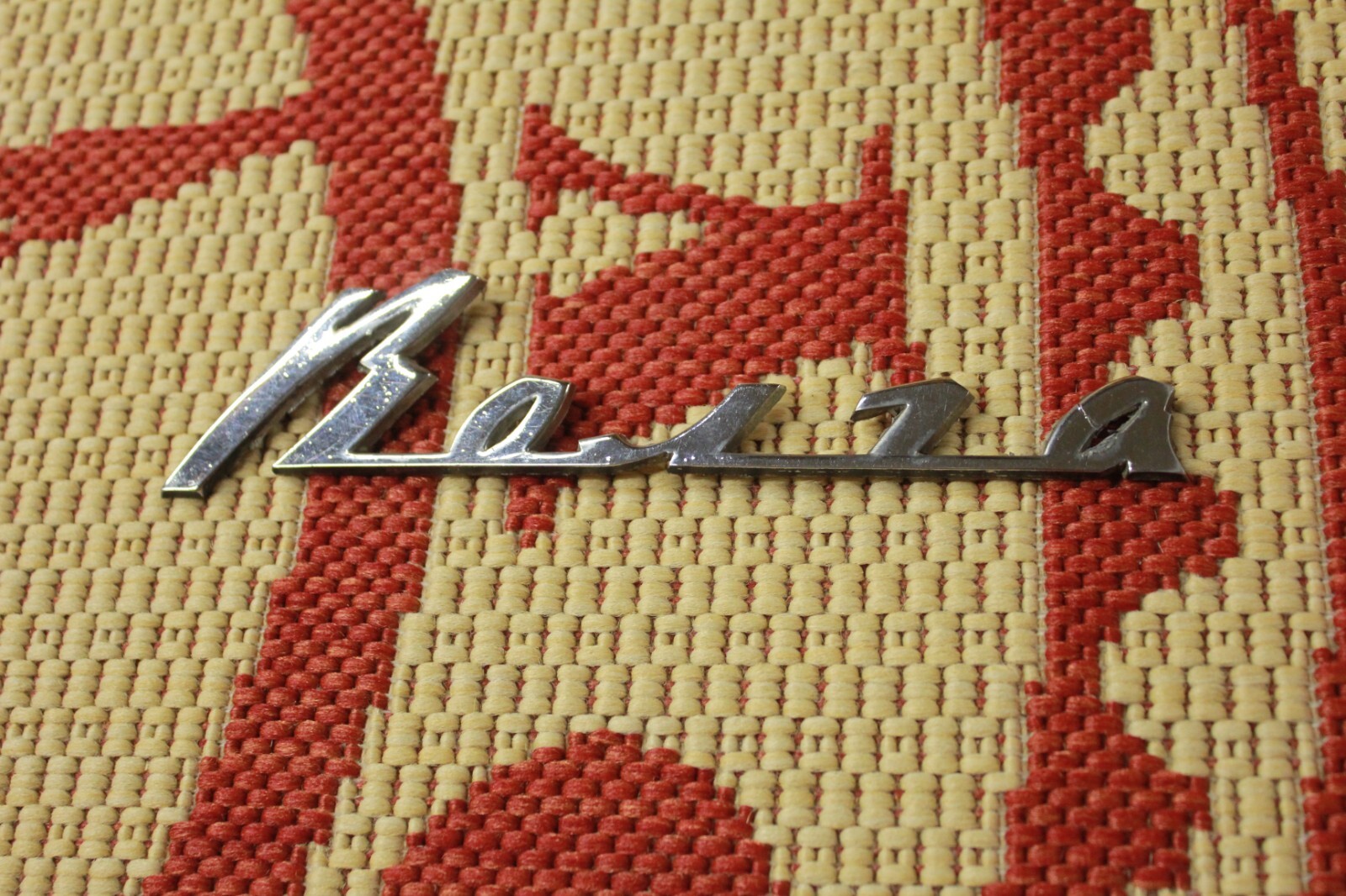 VOLGA CAR BADGE VINTAGE METAL CHROME MADE IN USSR | eBay