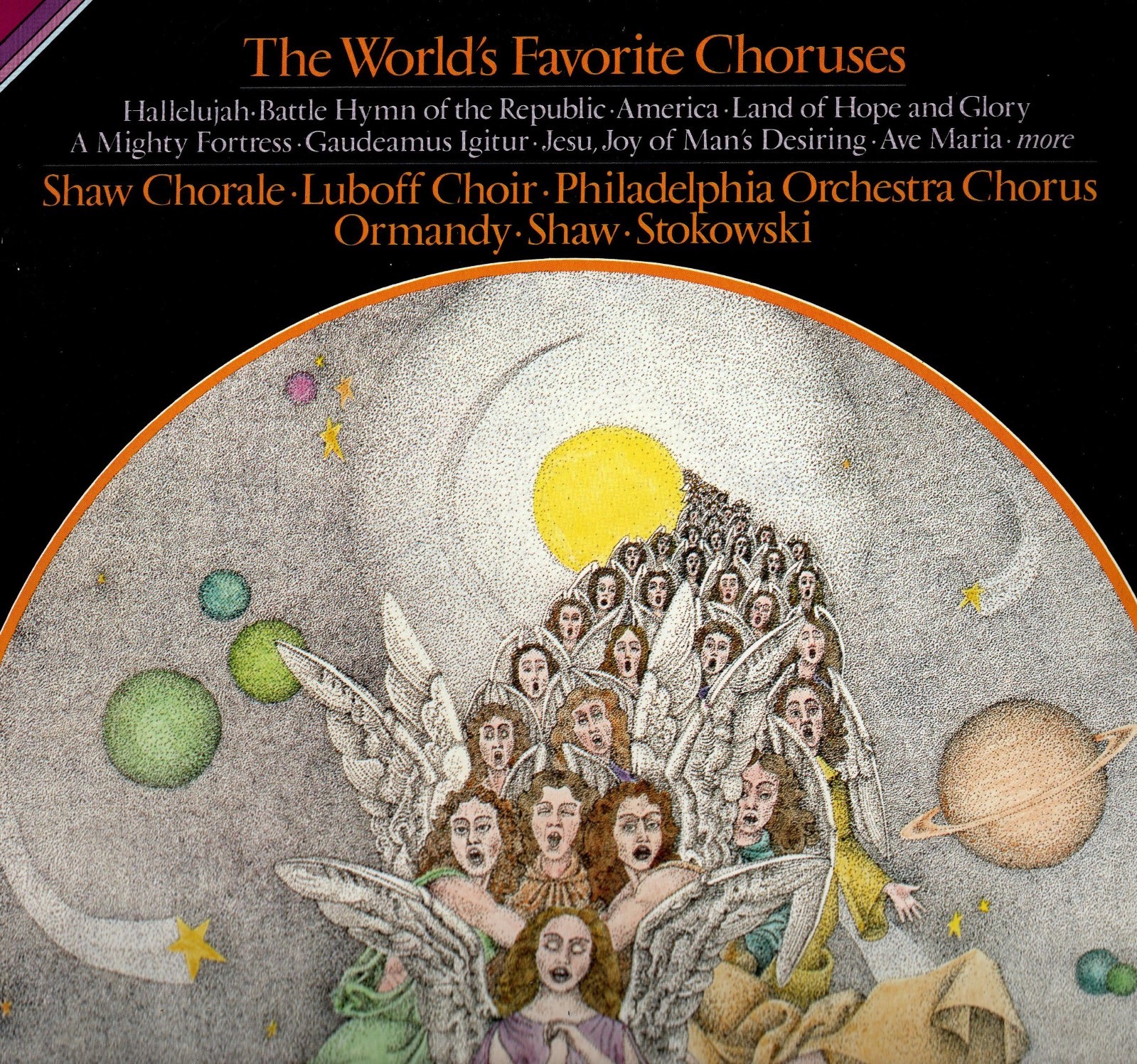 ORMANDY/ SHAW/ STOKOWSKI "HANDEL: THE WORLD'S FAVORITE CHORUSES" LP ...
