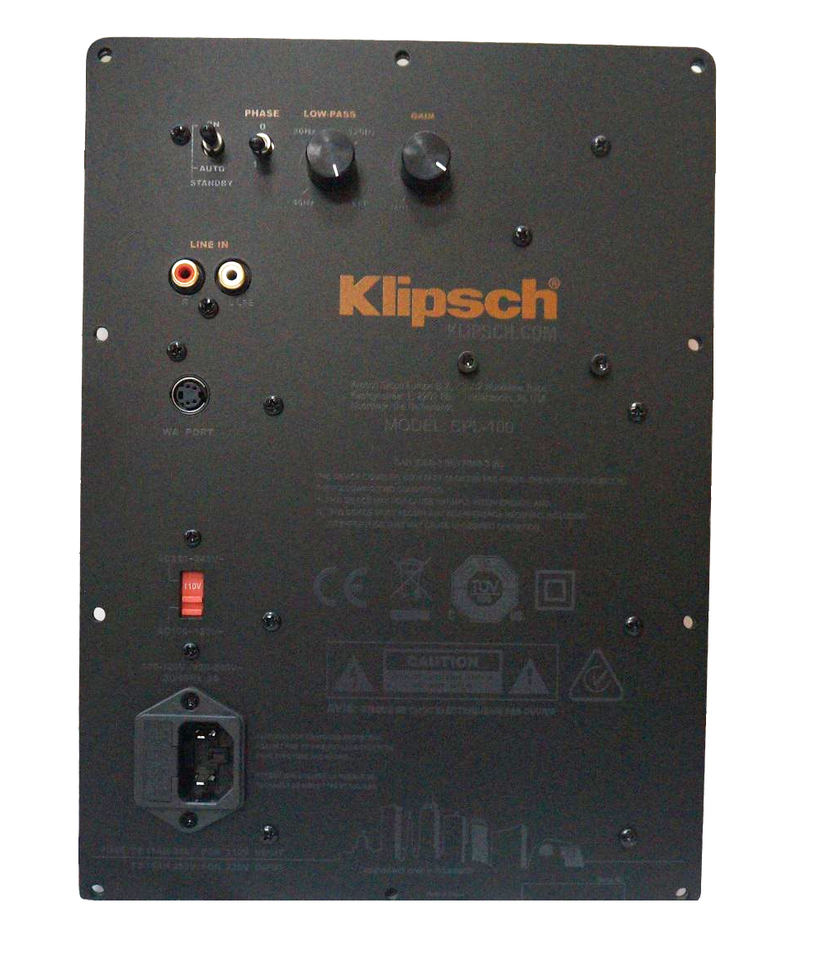 Klipsch Amplifier / Amp Module replacement for SPL-100 powered 10 inch subwoofer | eBay