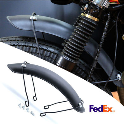 Matte Black Motorcycle Front Wheel Fender Metal Mudguard Guard ...