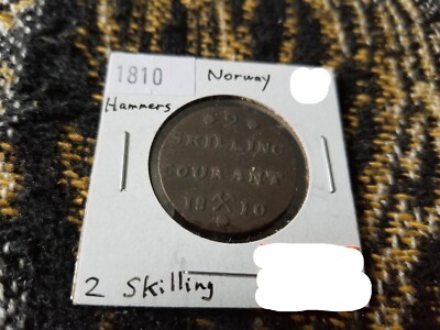 Norway 2 Skilling 1810 Circulated | eBay
