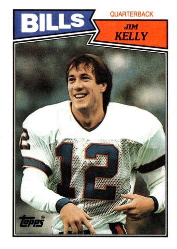 1987 Topps Jim Kelly #362 Rookie Buffalo Bills HOF - Free Shipping | eBay