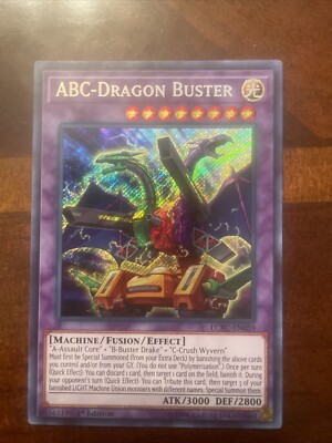 ABC-Buster Dragon LCKC-EN059 Secret Rare, 1st Edition, NM | eBay