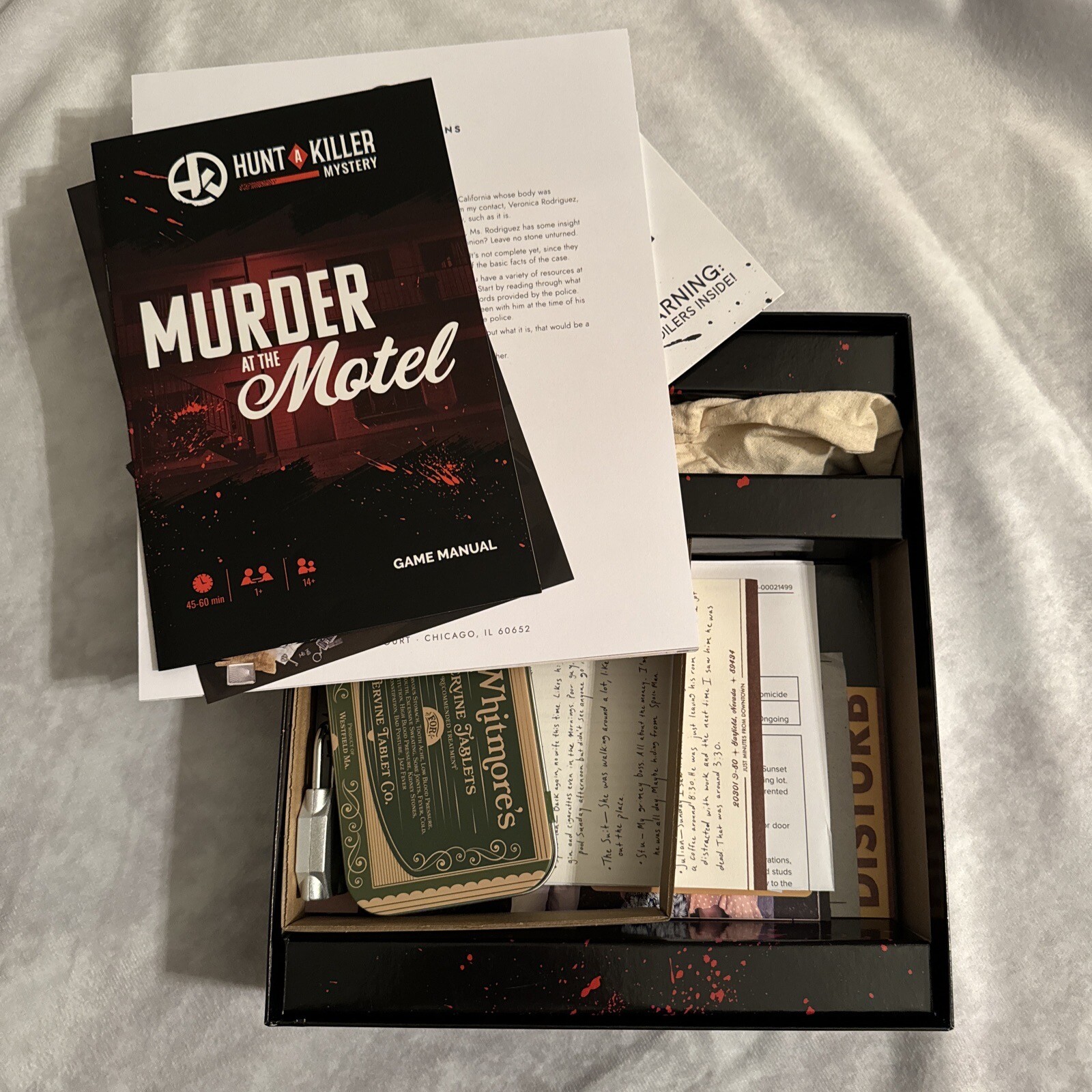 Hunt A Killer Murder at The Motel Mystery Game for sale online | eBay