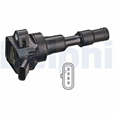 DELPHI Ignition Coil For HYUNDAI I20 I30 Kona KIA Ceed Rio IV 15-18 ...