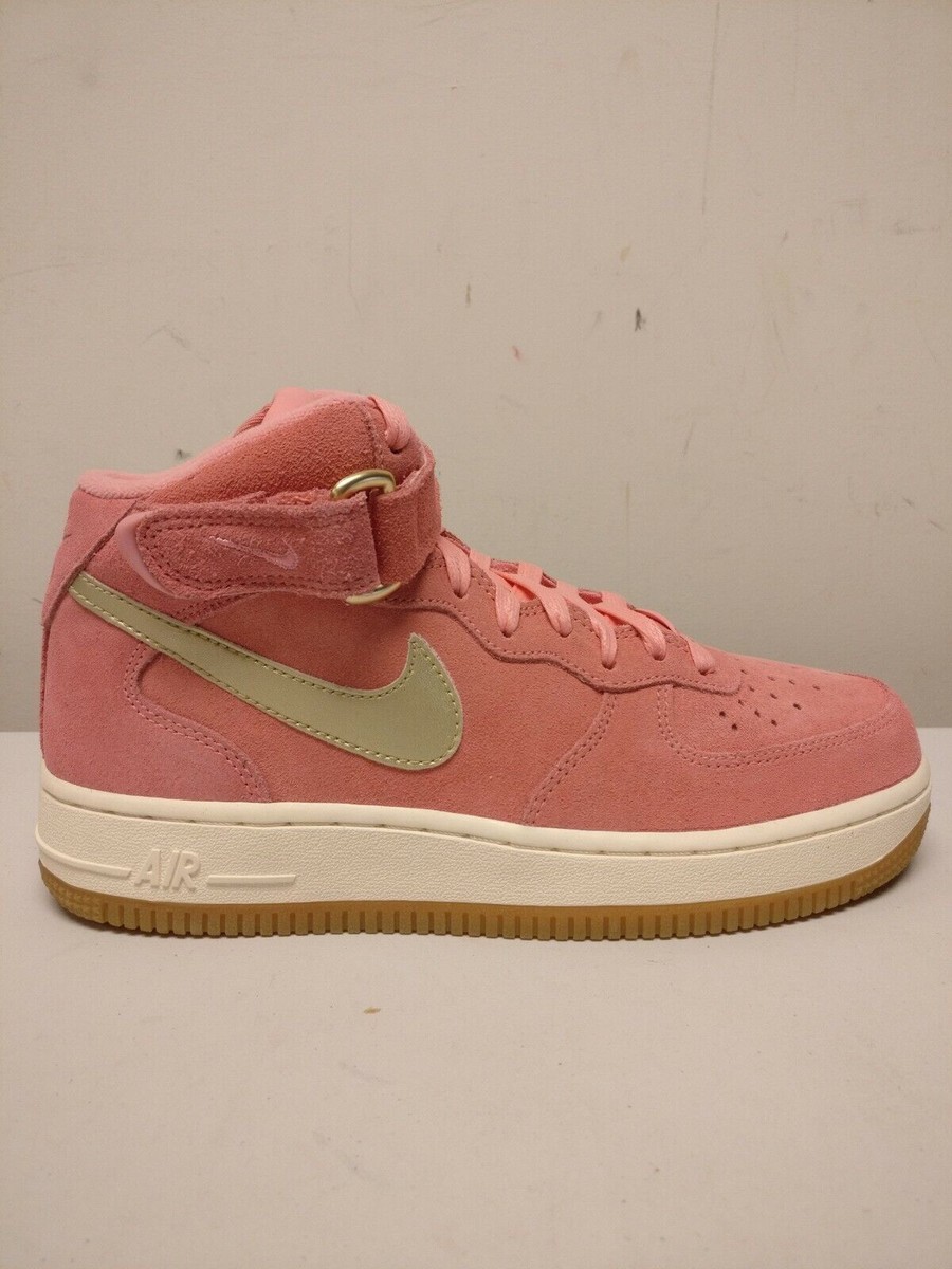 Size 8 - Nike Air Force 1 Mid Pink 2017 for sale online | eBay