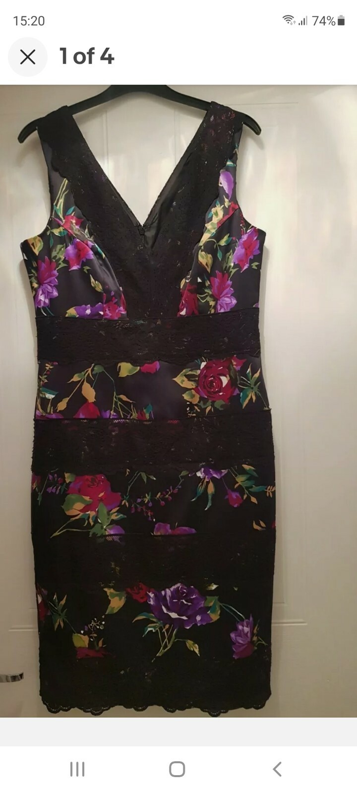 Julien MacDonald Star beautiful Satin & Lace Dress, … - Gem