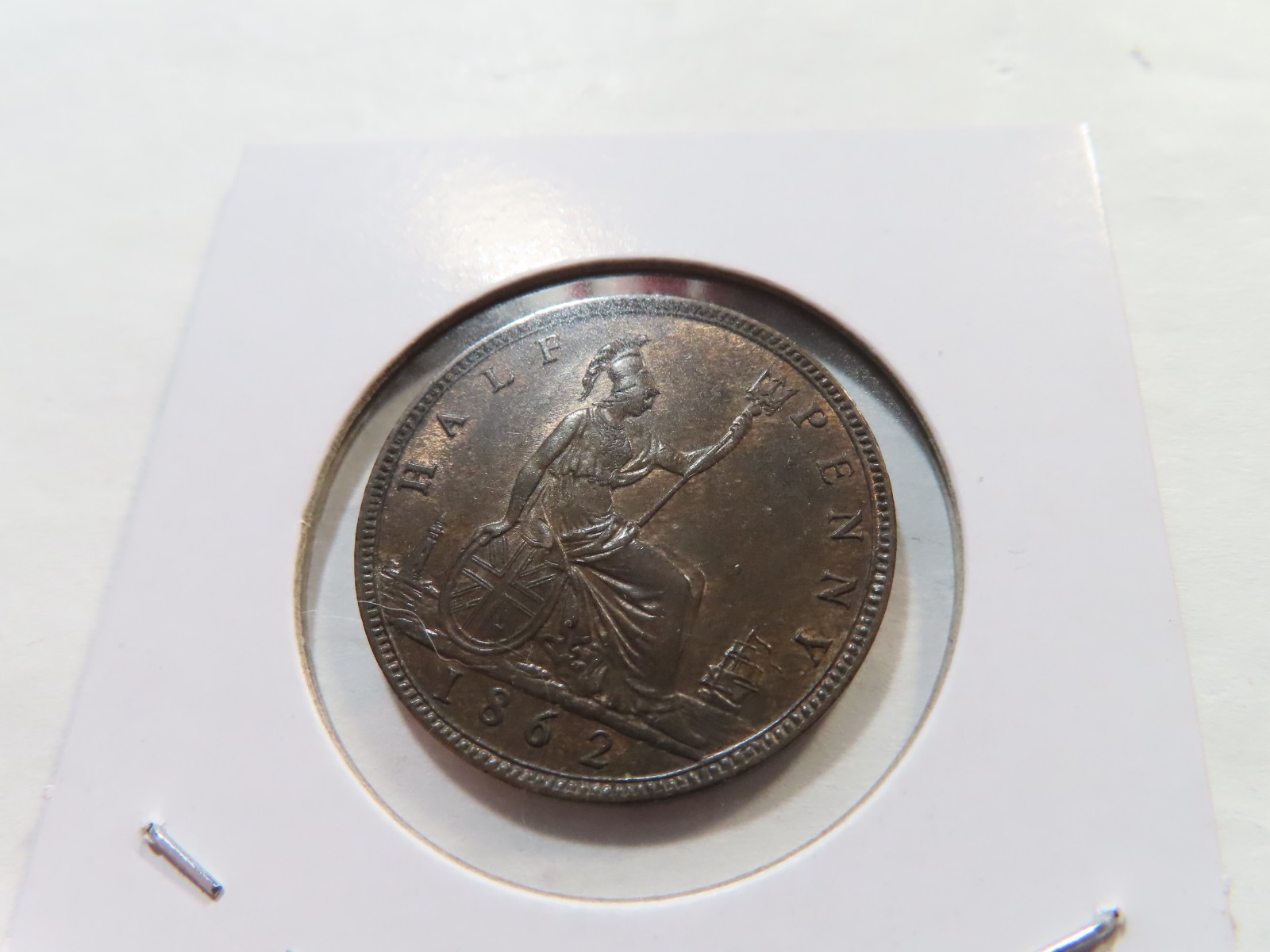 Z66 Great Britain 1862 1/2 Penny UNC | eBay