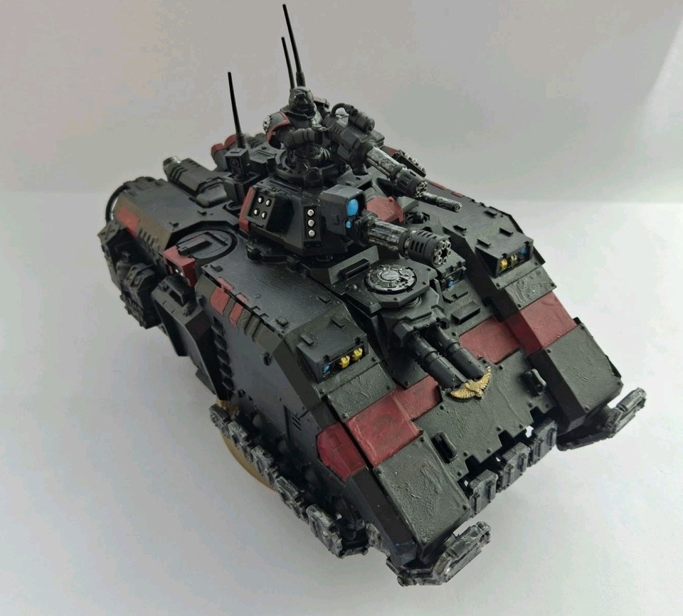 Warhammer 40k Space Marines Black Templars Repulsor Primaris Tank ...