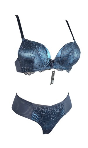 BH Set Brüste vergrößert. Push-Up BH Cup 85B Mit Höschen Gr. XL | eBay
