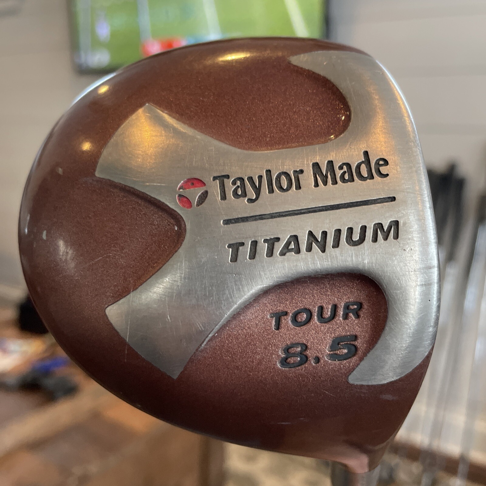 TaylorMade Titanium Tour 8.5* Driver Bubble Graphite S-90+ Stiff Flex ...