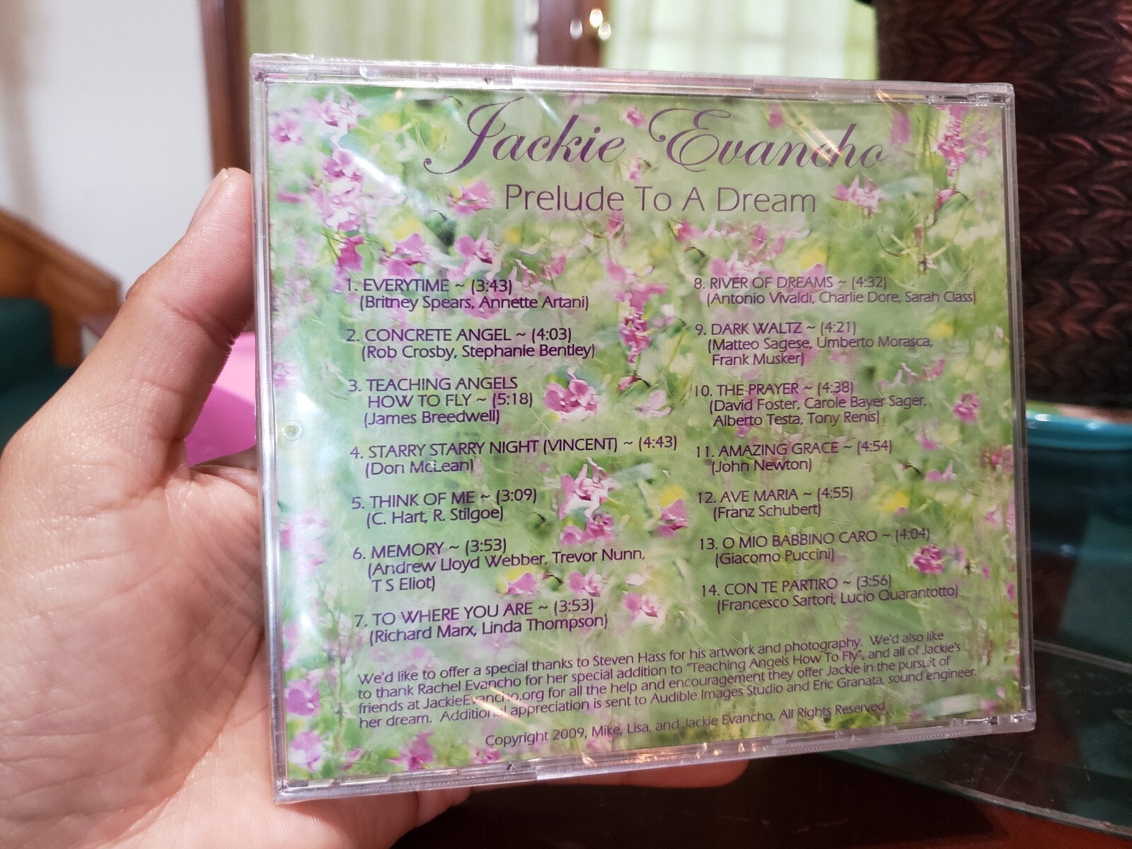 SEALED Jackie Evancho: Prelude To A Dream CD 2009 "Limited Edition" B4 ...