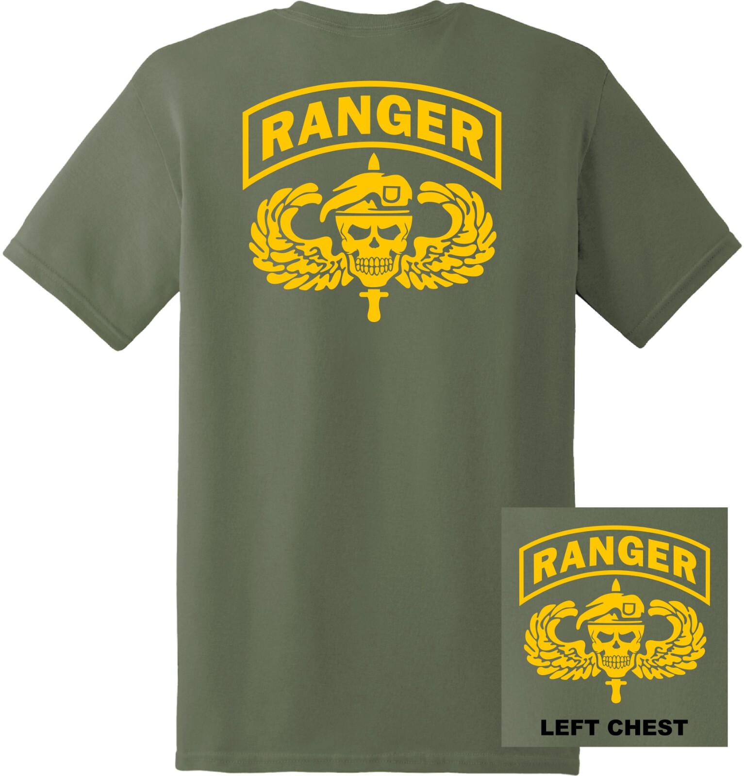 US Army - Airborne Ranger T-Shirt | eBay