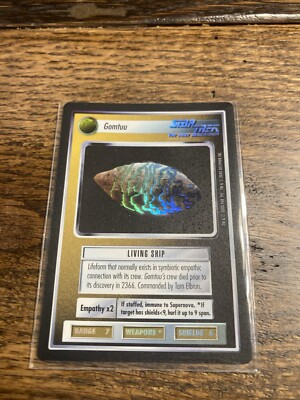 Star Trek CCG Gomtuu [FOIL] Near-Mint Very Rare – Reflections 2000 | eBay