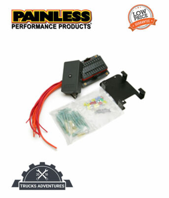 Painless Wiring 30004 20 Circuit Weatherproof Fuse Block Kit | eBay