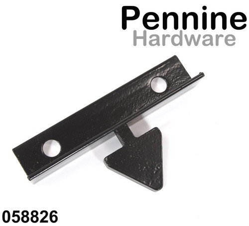 Replacement Metal Bolt On Gate Catch Strike Plate - Angled or Flat ...