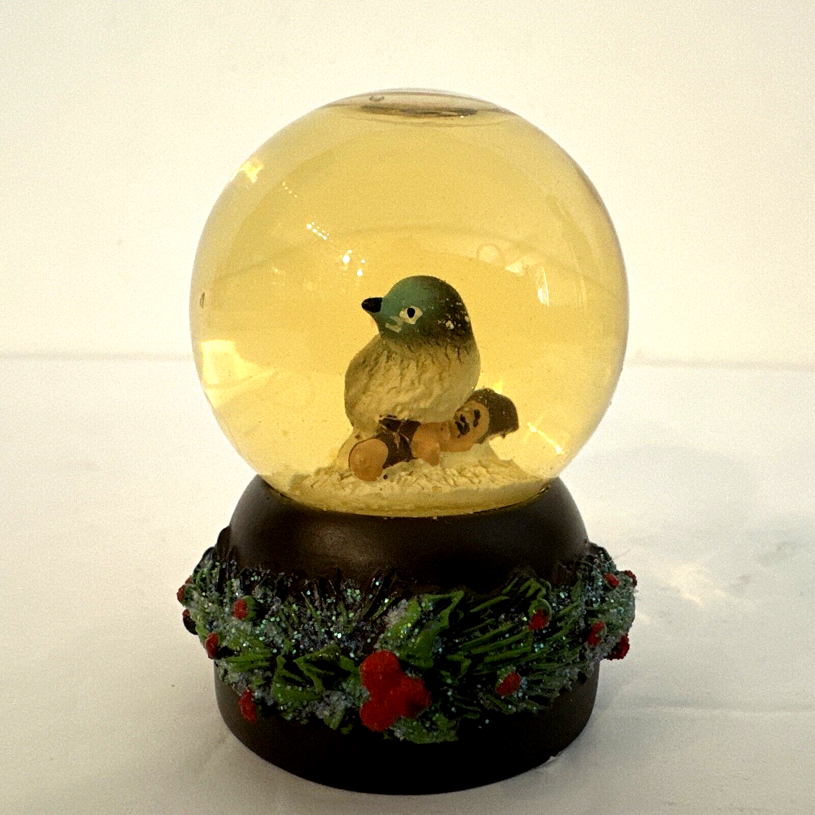 Bluebird Mini Christmas Snow Globe 2.5" Snowglobe By Roman Inc. #34679 ...