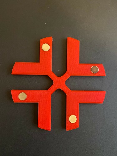 Lathe Chuck Stop Spider - Up to 20mm Jaw - 4 Jaw Chuck - 3D Printed V2 ...