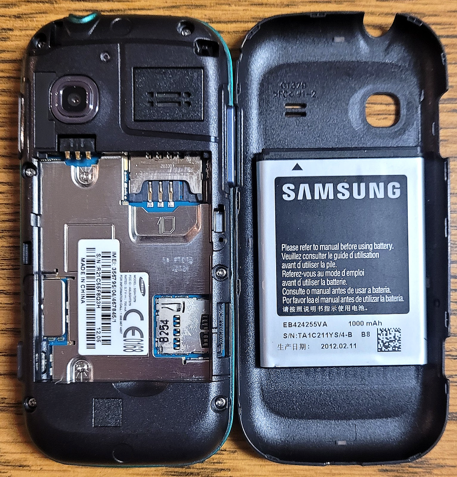 Samsung Gravity TXT SGH-T379 - Emerald Gray ( T-Mobile ) Very Rare ...