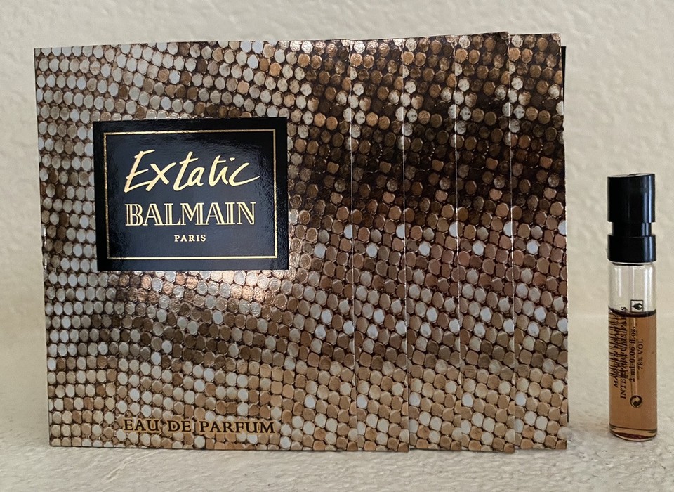 balmain Extatic Perfume Samples 5x2ml Spray New | eBay
