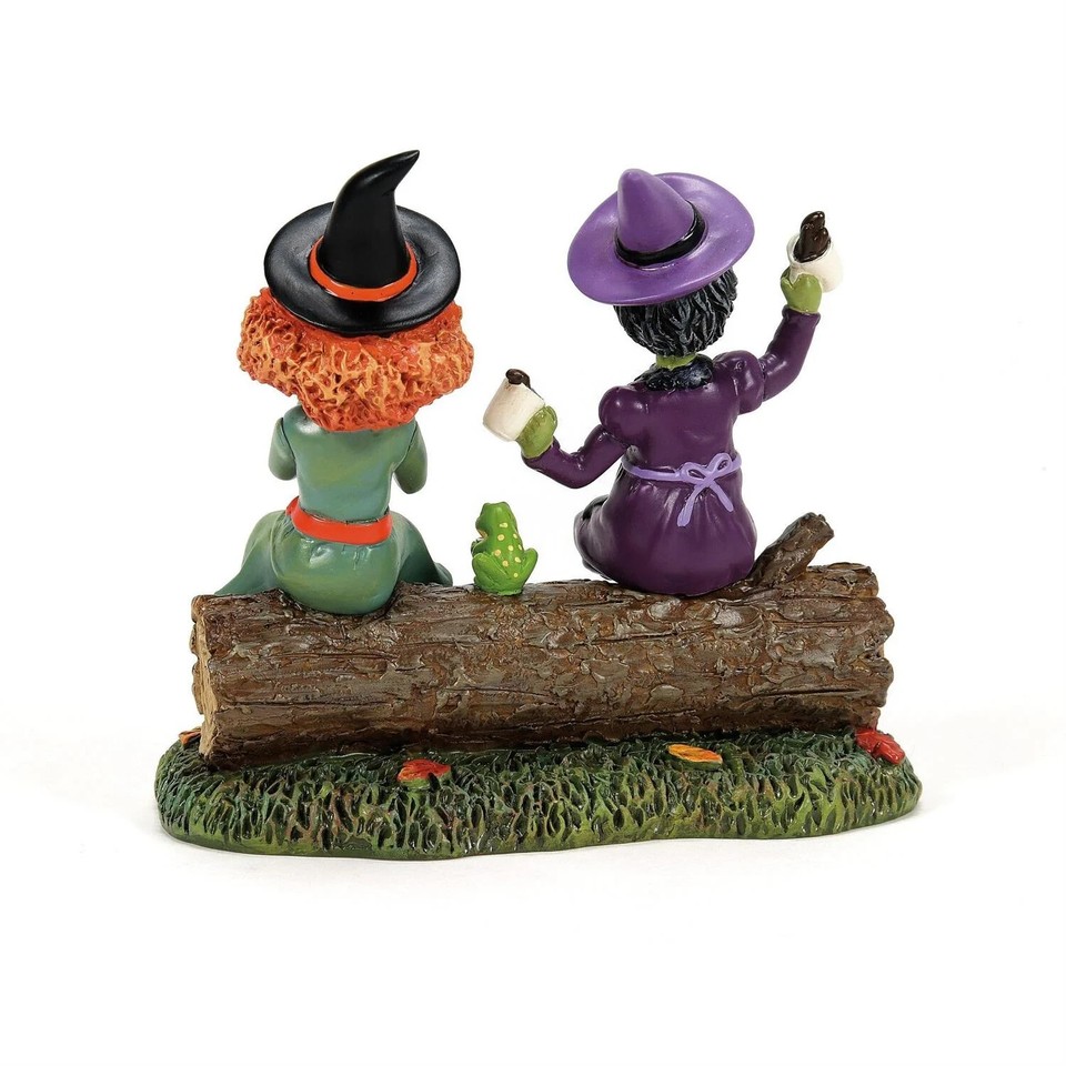 Dept 56 JITTER WITCHES Halloween Village Witch Hollow 6015581 NEW Luna ...