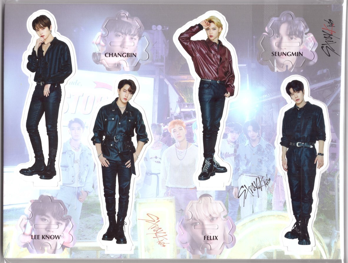 StrayKids Standee Set-Miniature Standing Paper Dolls 02 K-POP | eBay
