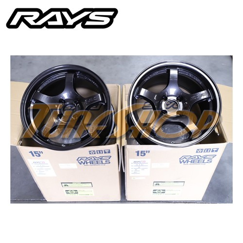 RAYS GRAMLIGHTS 57CR 15x8 4x100 28 CIVIC FIT INTEGRA MIATA MX5 WHEELS ...