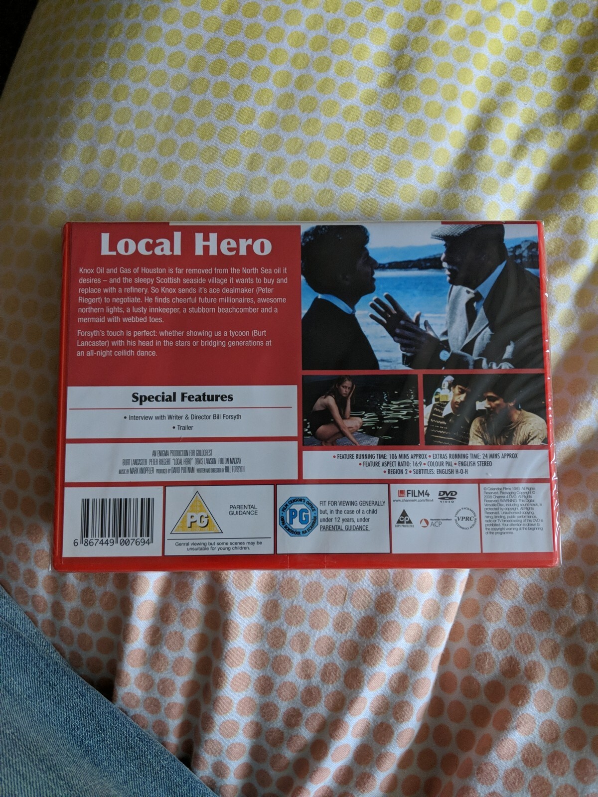 Local Hero (DVD) Burt Lancaster Jennifer Black Norman Chancer Brand New ...