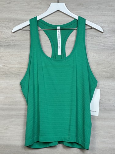 Lululemon Swiftly Tech Racerback Tank 2.0 Race Size 12 Kelly Green KLLG ...