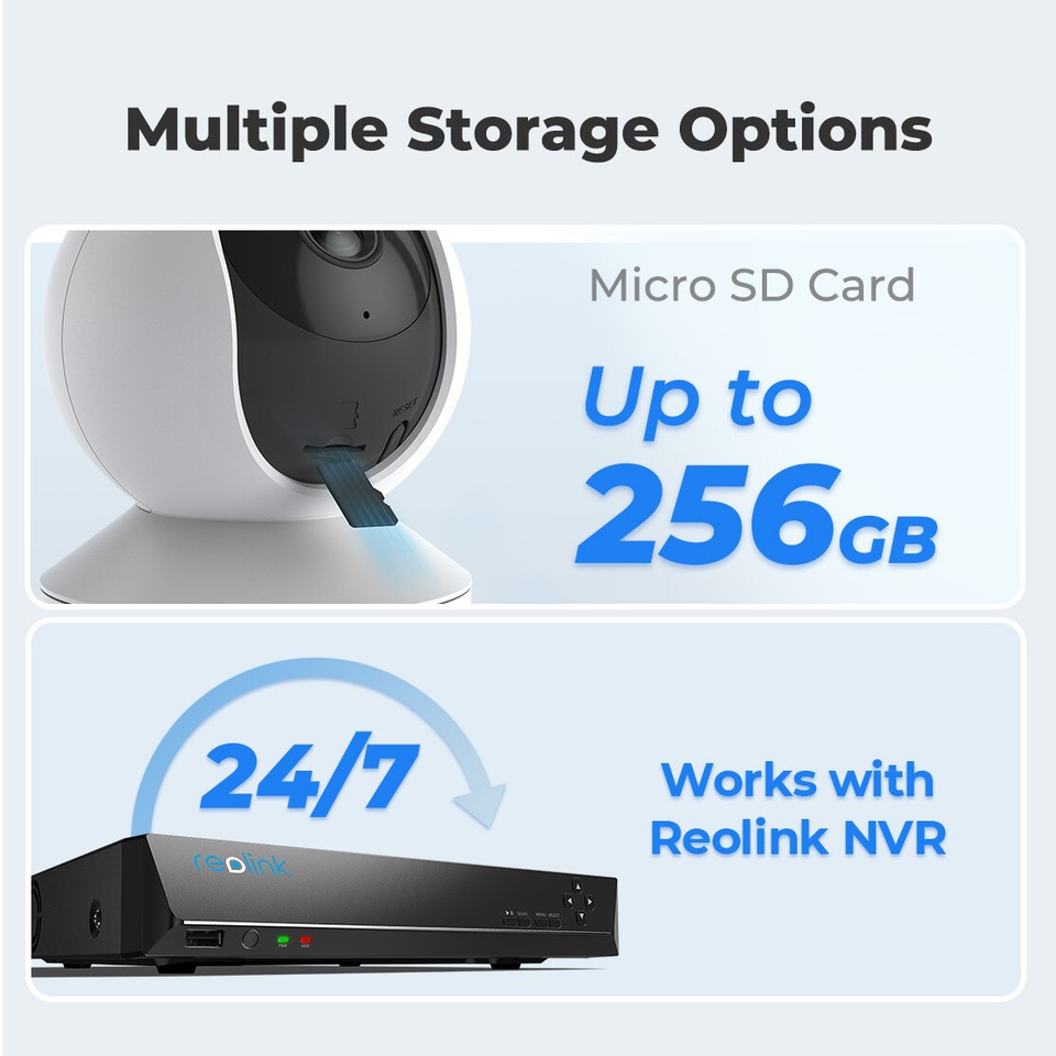 Reolink 5MP WiFi Security Camera Pan Tilt Zoom 2-Way Audio Auto ...