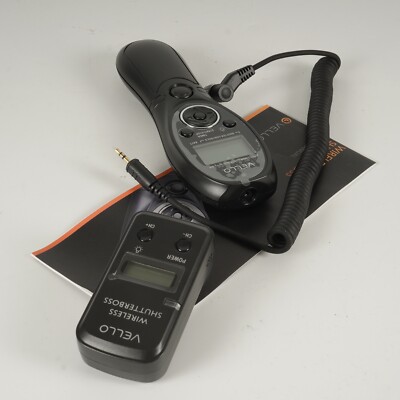 Vello Wireless ShutterBoss Remote Switch with Digital Timer for Nikon ...