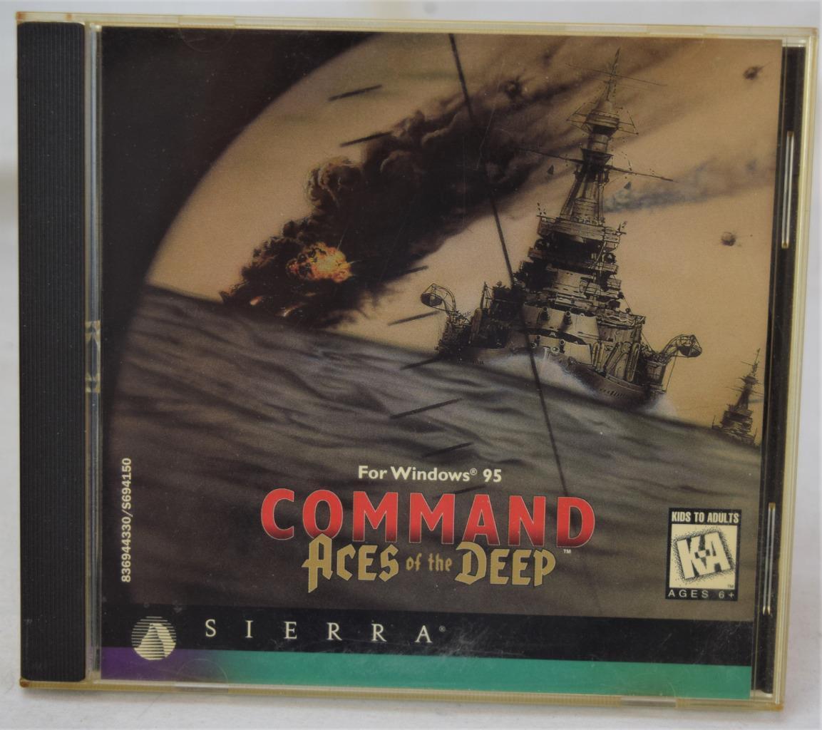 Sierra Command Aces of The Deep Collector's Edition CD-ROM Game | eBay