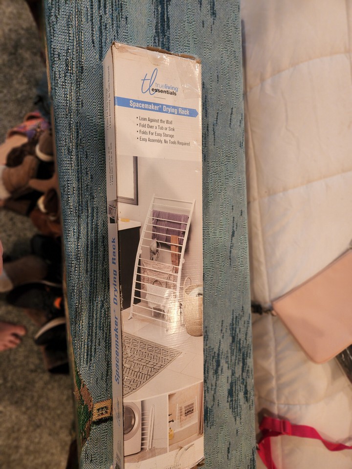 True Living Essentials Spacemaker Clothes Drying Rack Foldable - New in Box | eBay