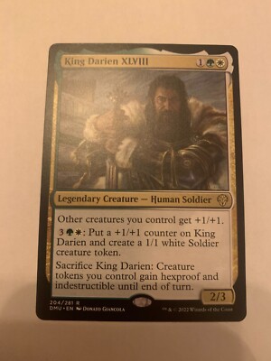 MTG King Darien XLVIII Dominaria United 204/281 Regular Rare | eBay