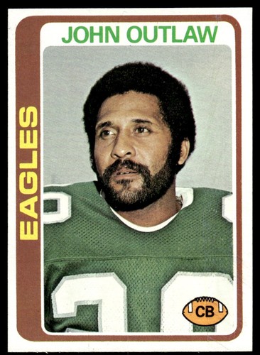 1978 TOPPS JOHN OUTLAW K PHILADELPHIA EAGLES #23 | eBay