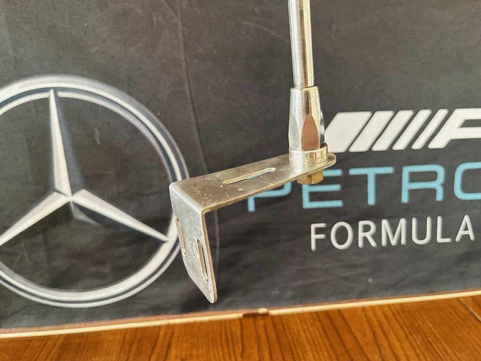 Original Mercedes-Benz W202 W210 W140 Flag Pole Parking Chrome Front ...