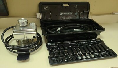 Anspach Black Max set with 8 pieces, foot pedal in excellent working ...