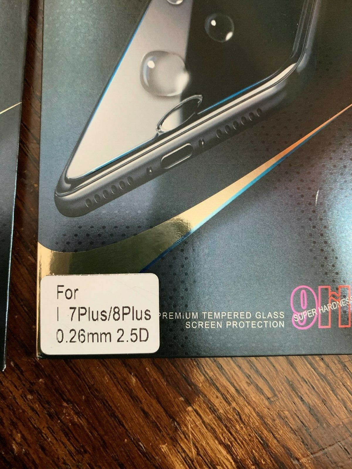 New Unipha 9H 2.5D Tempered Glass Screen Protectors iPhone 7P/8P (Lot ...