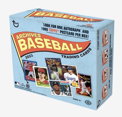 Topps 2023 Archives Baseball Hobby Collector Box - 10 Packs for sale ...