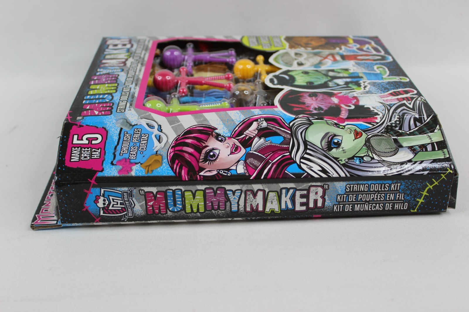 Monster High Mummy Maker Fashion Ghouls Posable String Dolls Kit ...