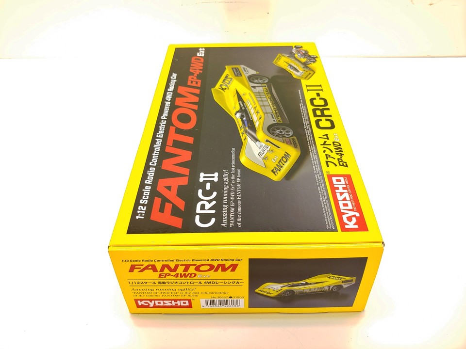 Kyosho 1:12 Scale RC Electric Powered 4WD Racing Car FANTOM FANTOM EP ...