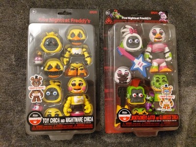 FIVE NIGHTS AT FREDDYS Nightmare Toy Glamrock Chica Montgomery Gator ...