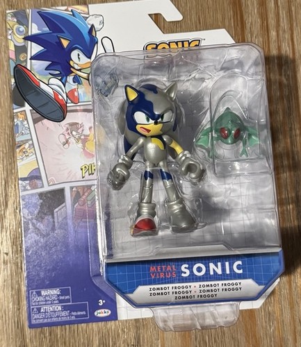 Sonic The Hedgehog Comic Collection Metal Virus 4” Figure | Jakks ...