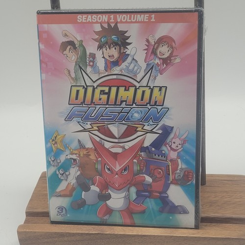 New Sealed Digimon Fusion Season 1 Volume 3x Disc DVD Set | eBay