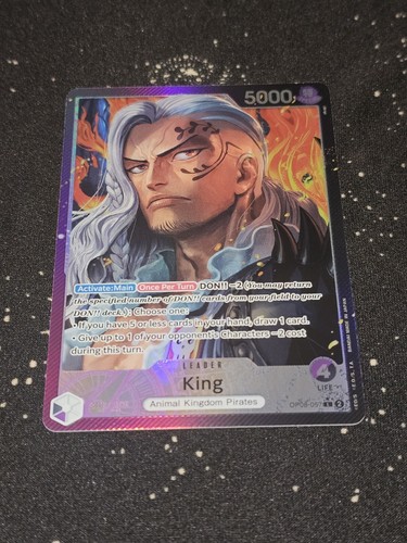 King - Leader Alt Art - OP08-057 L - One Piece Two Legends | eBay