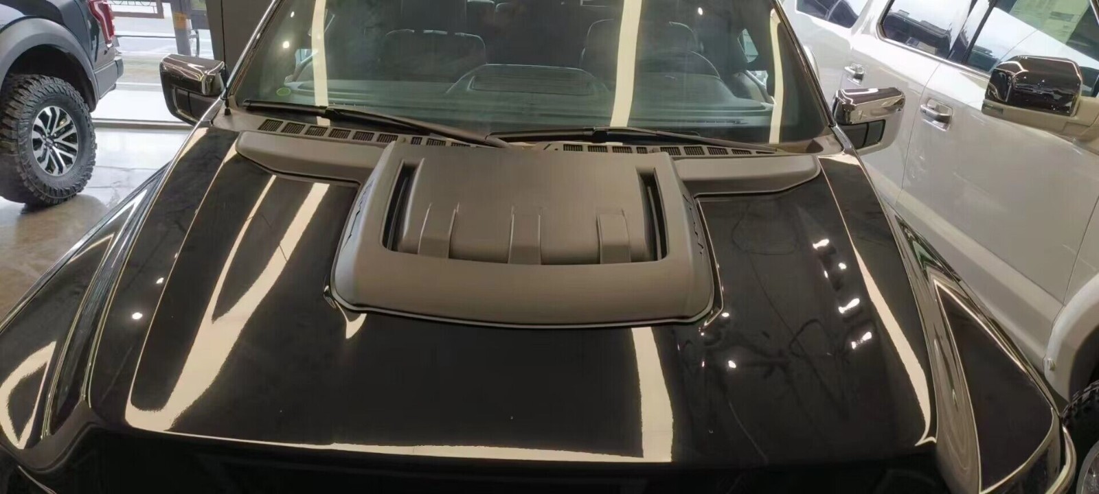For 2021-2024 Ford F150 Front Engine Hood Vent Hood Scoop | eBay