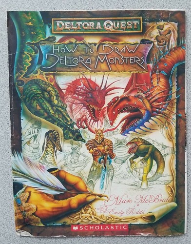 2005 DELTORA QUEST ~ HOW TO DRAW DELTORA MONSTERS by Marc McBride ...