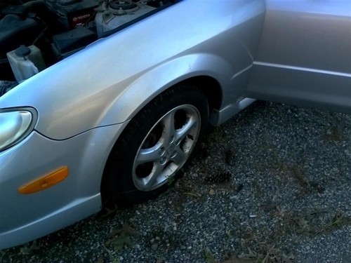 Driver Axle Shaft Front Axle 2.0L With ABS Fits 01-03 MAZDA PROTEGE ...