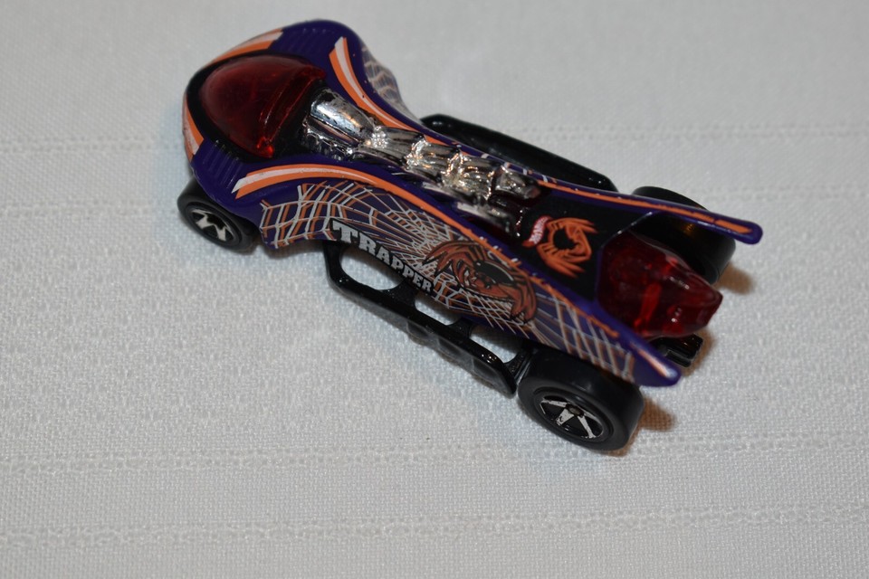 Hot Wheels 1996 Black Turbo Flame Trapper Spider Made in Thailand | eBay