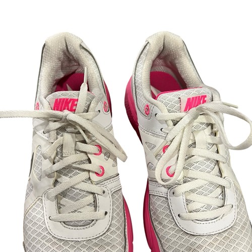 Nike Lunaron Womens Athletic Running Shoes Sneakers White Pink 488164 ...